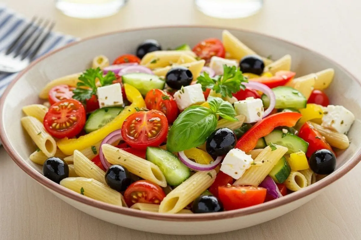 Salade Grecque Ricardo - recette salade